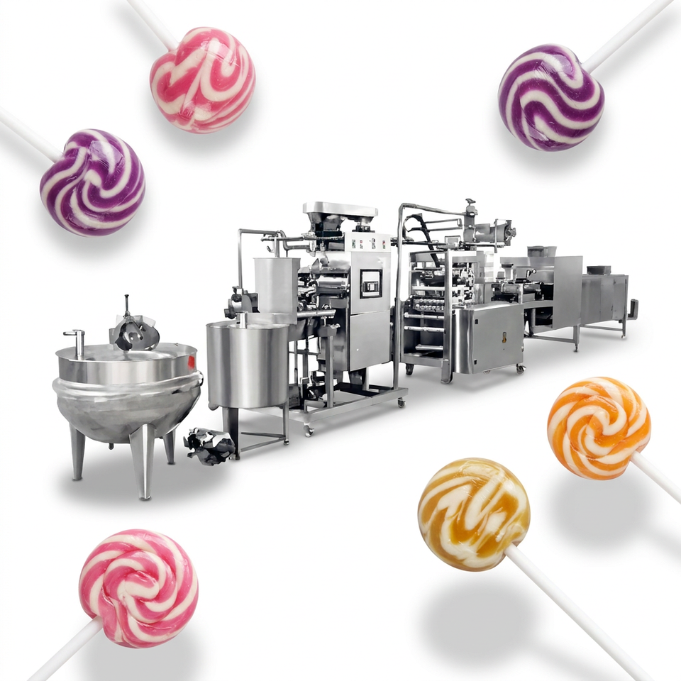 Fully Automatic Soft Candy Making Machine 304 Stainless Steel Starch ...