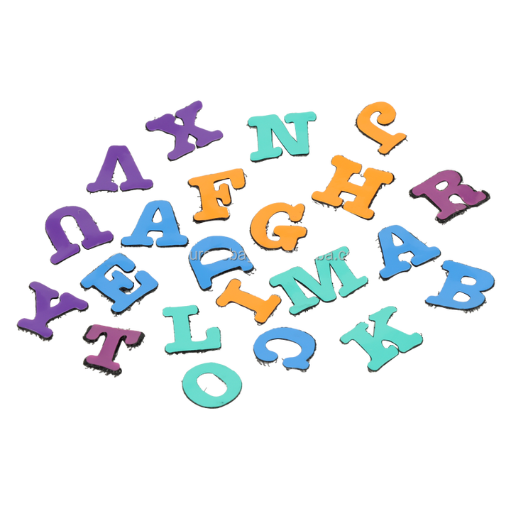 Colorful Alphabet Letters Velcroes Hook Soft Hook and Loop for Kids ...