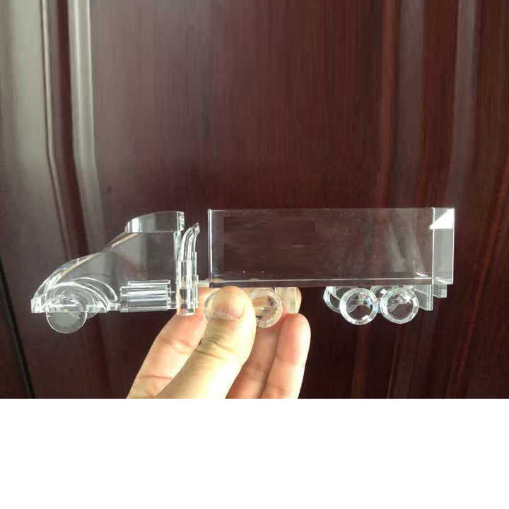 Crystal Truck Trophy - Customized American Guest Trophy