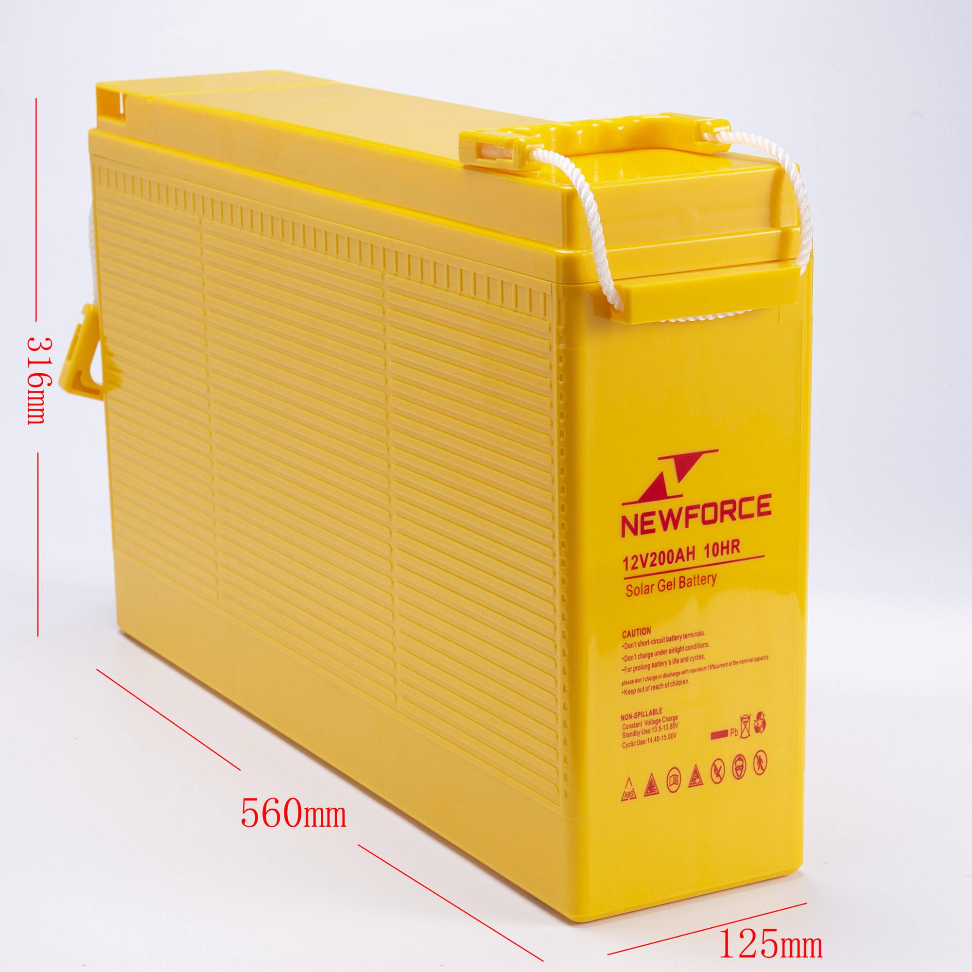Reliable Performance and Longevity with battery solar gel agm battery ...