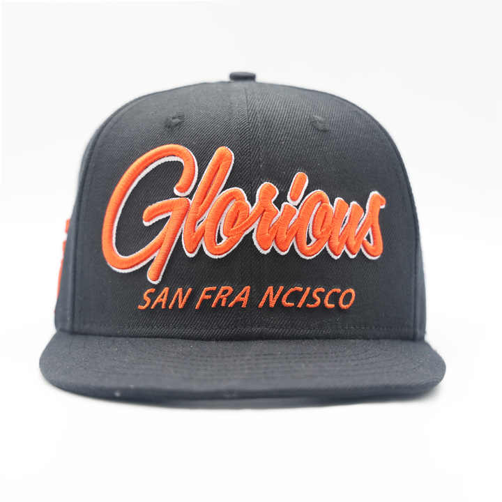 TCAP Custom 6 Panel Flat Brim Basketball Snapback Caps