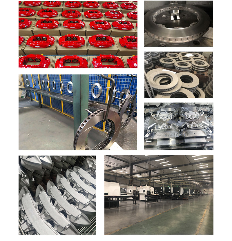 BMW F18/F10/F12/F07 18-inch car brake system modified large brake kit 6 ...