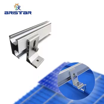 Aluminum L Feet Solar Panel Bracket Aluminum 6005-T5 Anodized Mounting ...