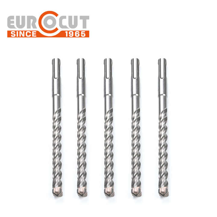 EUROCUT High Quality SDS Concrete Drill Bits Set of SDS Plus or SDS Max ...