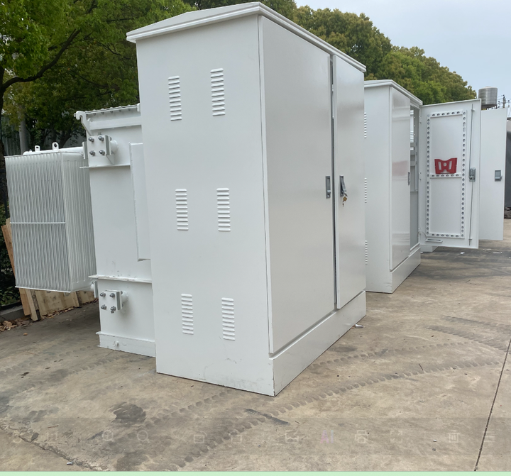 1000kva 34.5kv/415v-240v American Type Substation Pad Mounted ...