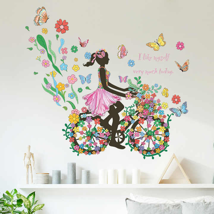 Girls wall stickers store