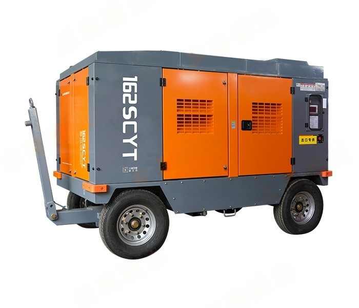 Jinxu Digging Portable 15/18bar 160kw Mining Diesel Air Compressor with ...