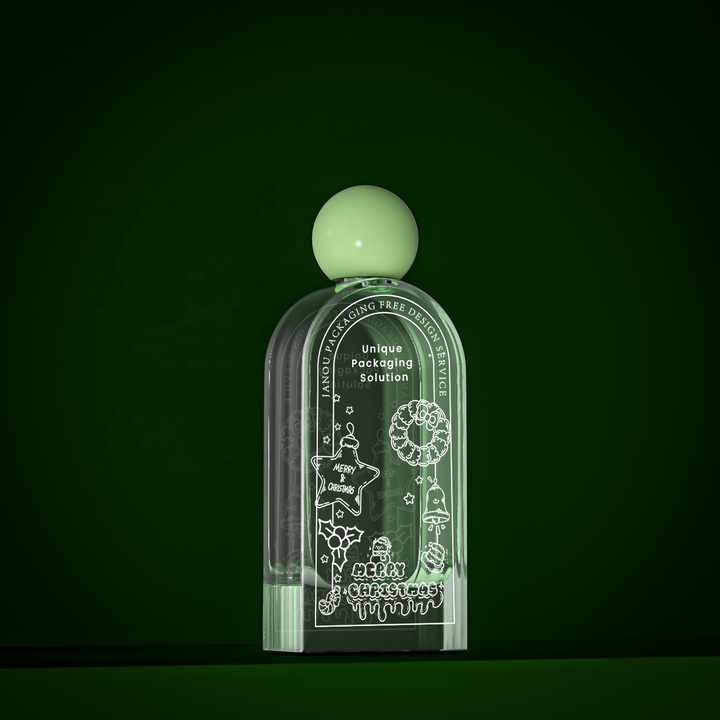 Custom 100ml Luxury Packaging Perfume Bottles for Hair Oil