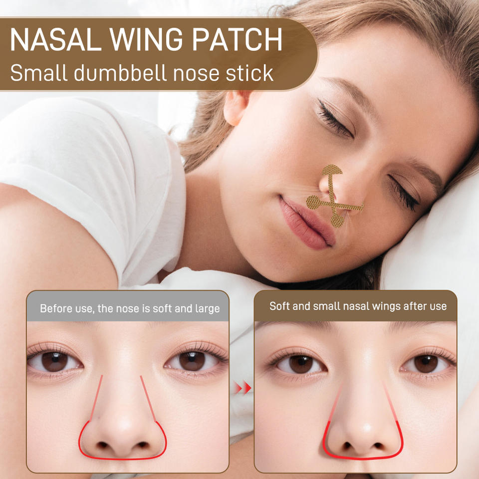 Soft Dumbbell Nose Wing Lifter Organic Self-Adhesive Nasal Shaping ...