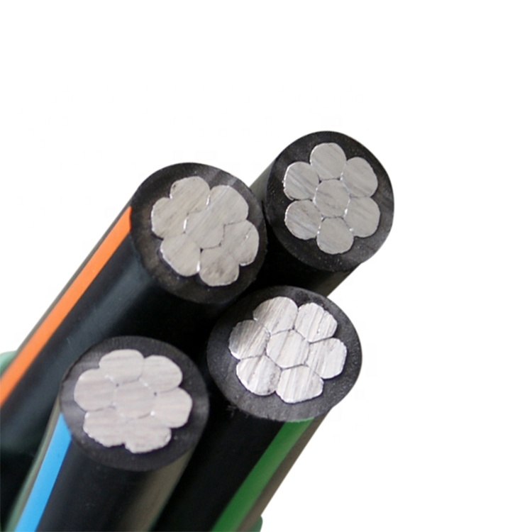 Câble torsadé - Conducteur en aluminium durable et efficace