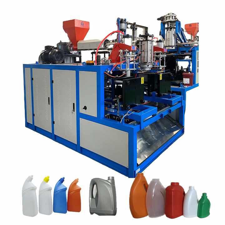 5L HDPE Blue Drum Extrusion Blow Molding Machine for Plastic Jerry Can Making