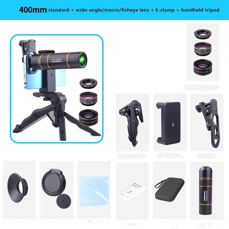 HD Phone Telescope Layer Optical Coating Universal Clip Sports Travel ...