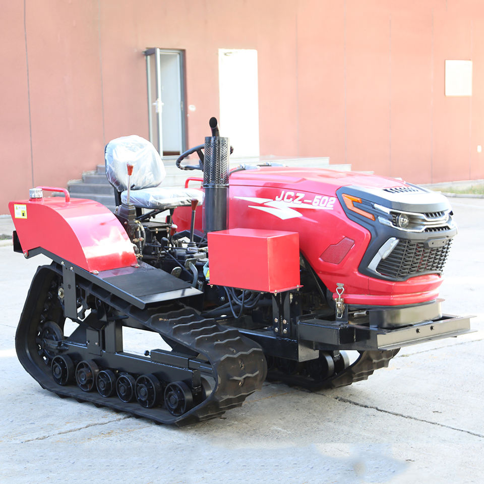 Dual-Purpose 35hp/40hp/50hp Diesel Tracked Farm Seeder Plowing Machine ...