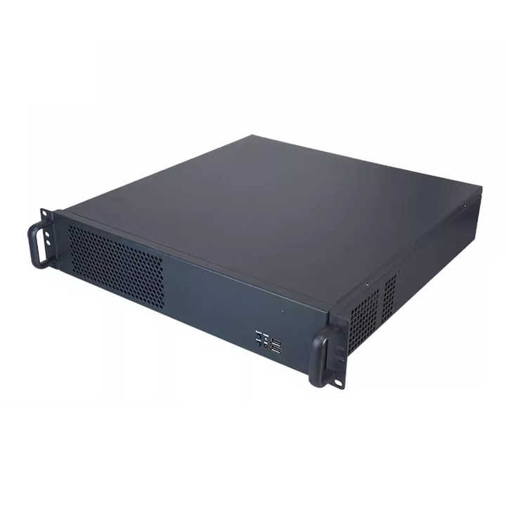 PC Computer 2U Chassis Supports ATX Power Supply 2U Chassis Storage Rack Mounted Industrial ATX ...