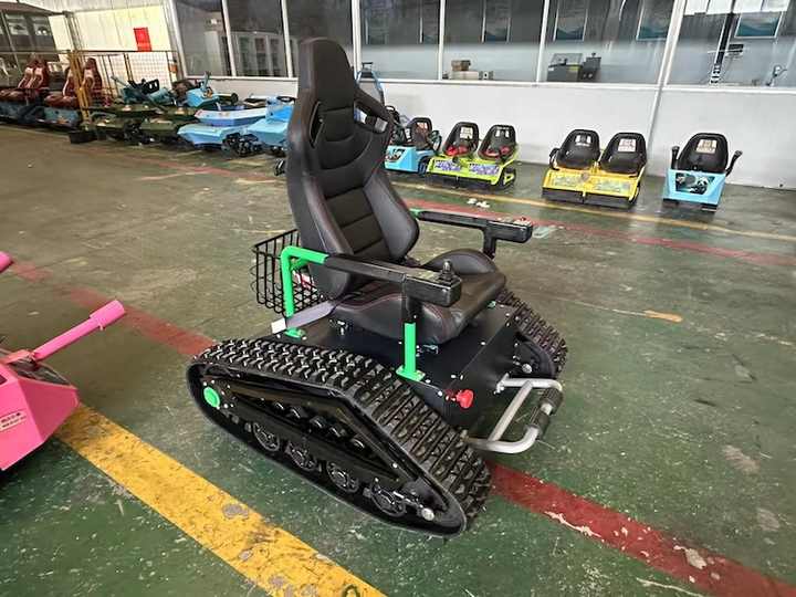 Rubber Tracked Chassis - Durable Electric Wheelchair System
