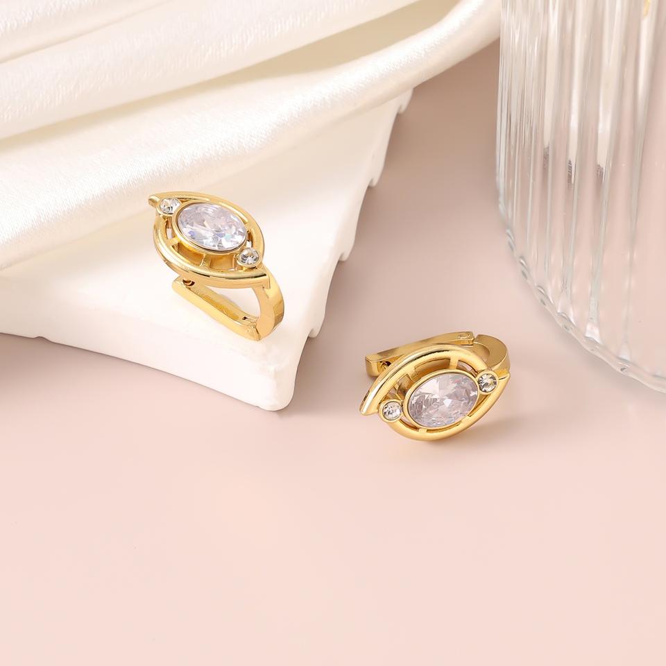 Wholesale Custom Luxury Stainless Steel Earrings, Lightweight Elegant ...