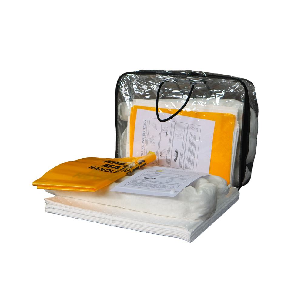 20L Oil Absorbent Portable Emergency Spill Kits for Handle Oil and Fuel ...