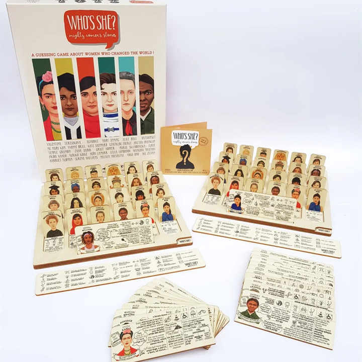 Custom Amazing Wood Games Guess who Game Who Is It Board Wooden for ...