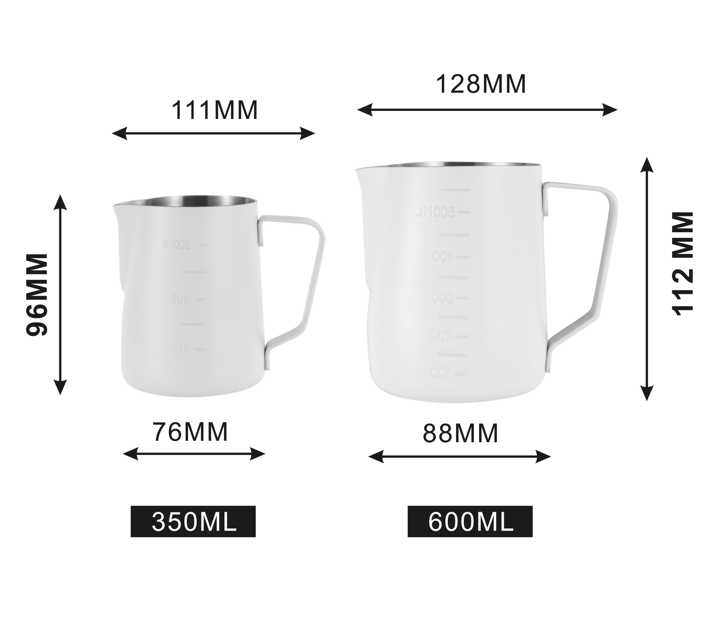 Simple Design Foaming Pitcher - Perfect for Coffee Art