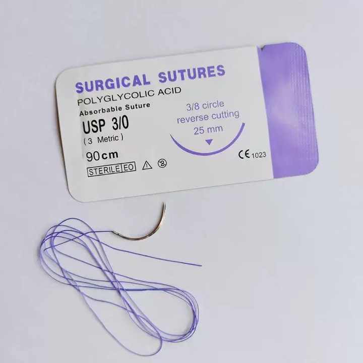 Factory Direct Rapide Veterinary Surgical Suture Polyglycolic Acid Violet Absorbent Instrument ...