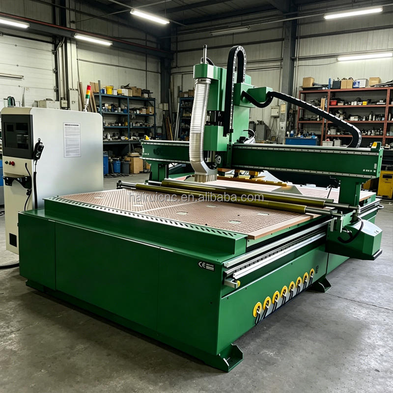 High Speed 12/16 Tools Magazine Linear ATC CNC Router 1325 9KW Spindle ...