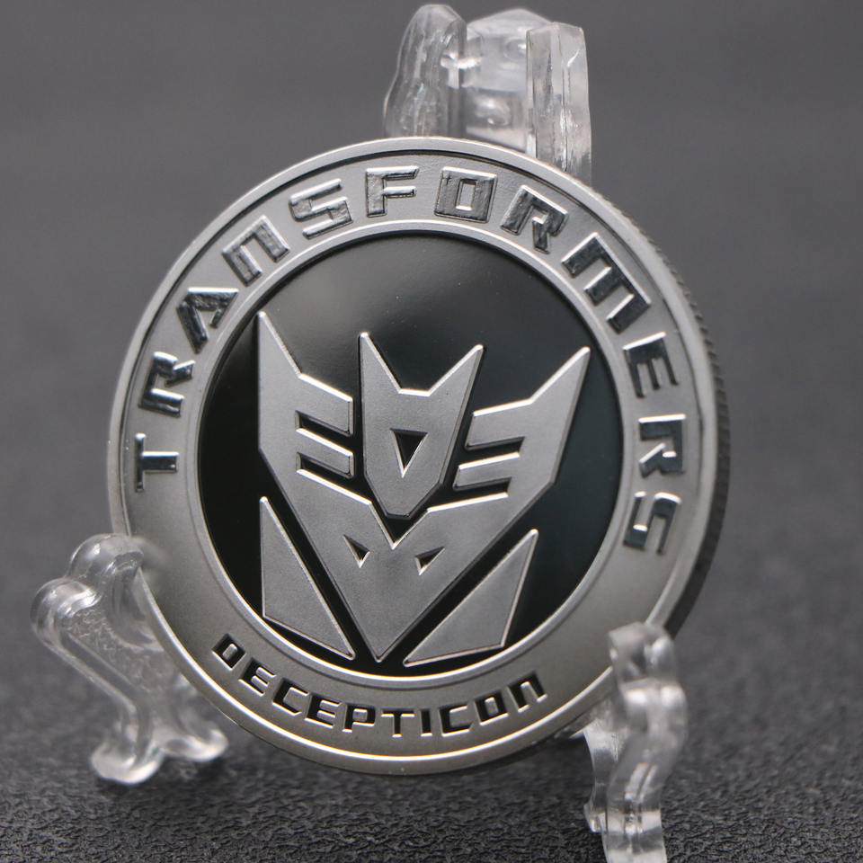 High Quality Souvenir Optimus-Prime Hero Rare Silver Plated Coin for Sale