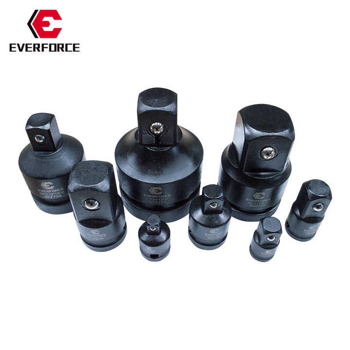 Everforce 8pcs Premium Pneumatic Adapter Set Square Impact Socket Collection DIY-Grade Chrome ...