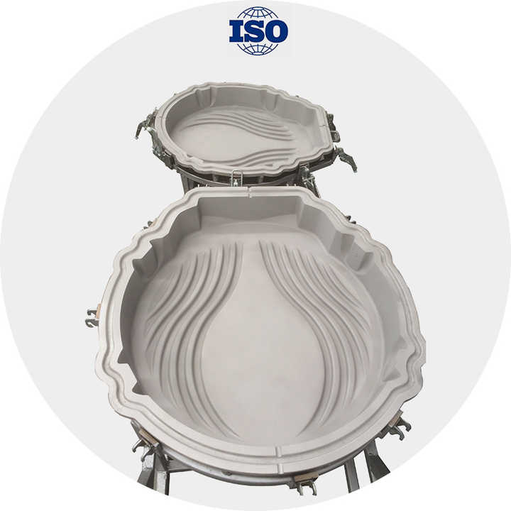 Custom Roto Mold LDPE Plastic Big Rotomolded Rescue Plastic Boat Mold ...