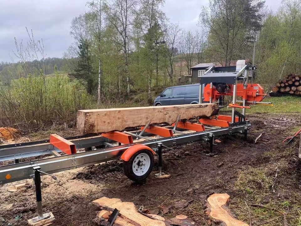 Portable Mobile Horizontal Sawmill Timber Sawmill Products from Yantai ...