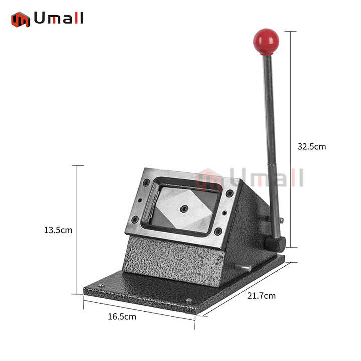 ID PVC Business Card Die Cutter Machine - 86x54mm