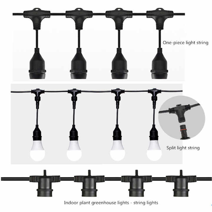 E27 LED Outdoor Waterproof Connector for Dragon Fruit Grow Lamp
