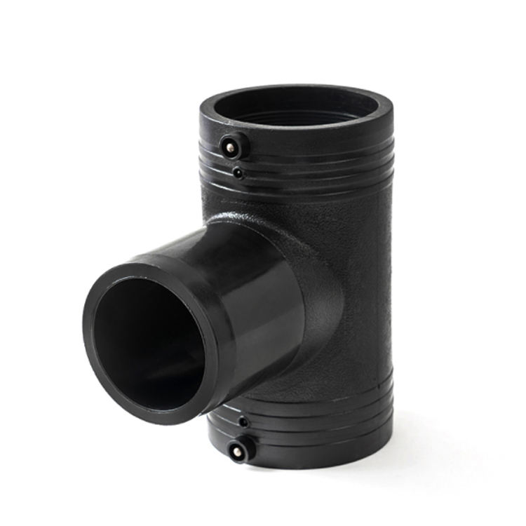 250mm HDPE PE Compression Fittings Plastic PN16 Electrofused Equal Tee ...