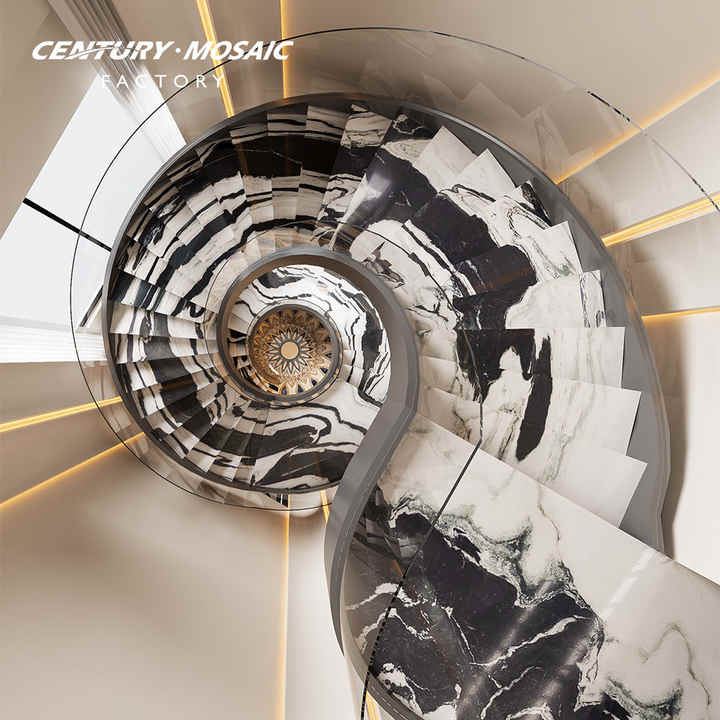 Centurymosaic Wholesale Panda White Marble Slab for Wall Countertop ...