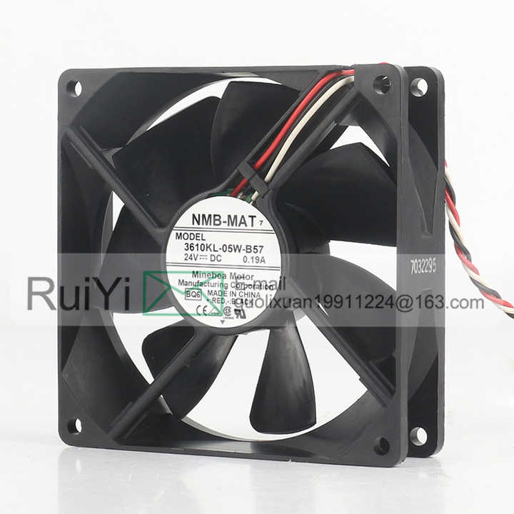 Original NMB 5V 12V 48V DC 24V 0.19A AC EC 9025 90X90X25MM 9CM Mute Double Ball Converter Three ...