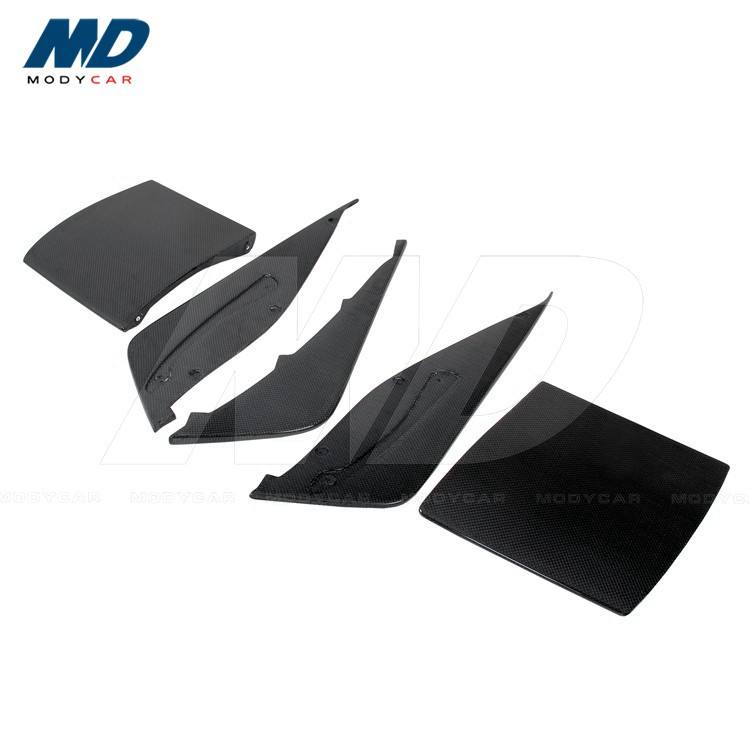 Modycar Style Carbon Fiber Rear Diffuser (Plain Weave) for 2015-2017 ...
