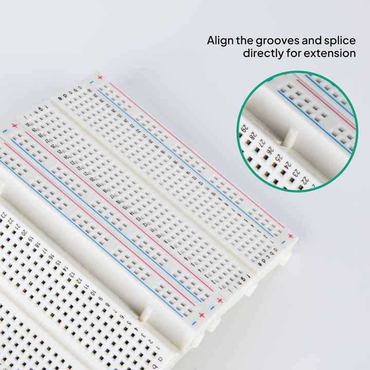 ELEGOO Solderless Breadboard Kit - Ideal for Arduino Prototyping