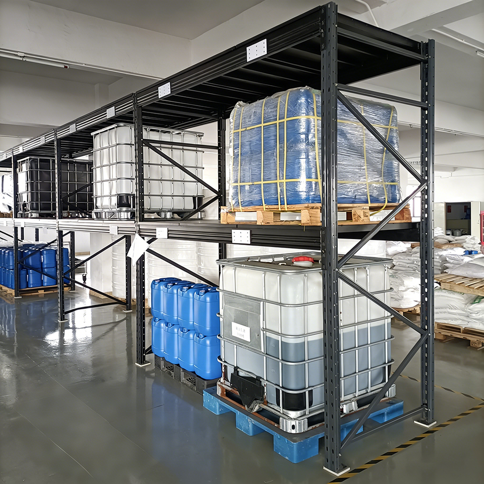 Factory Heavy Duty Rack Upright Frames Steel Mesh Shelves Storage Racks ...