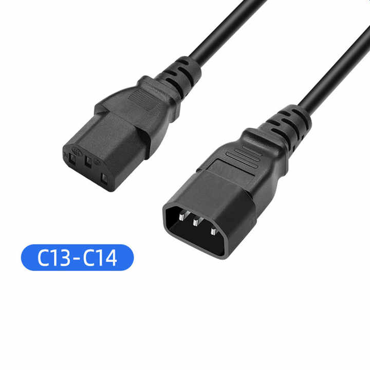 Manufactured BS Male IEC Female C14 C13 Power Cord Cable for Home ...