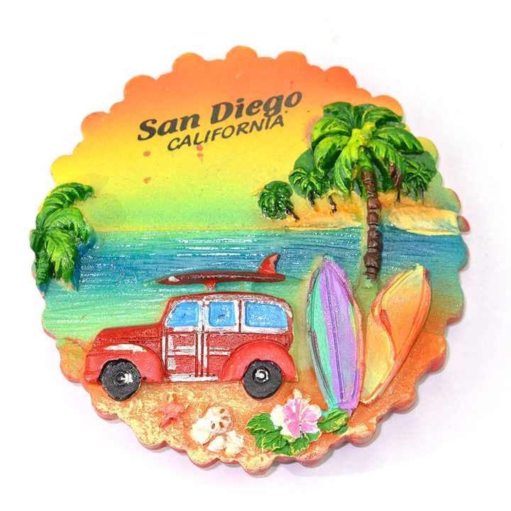 Wholesale Polyresin Tourist Souvenir Gift - Fridge Magnets