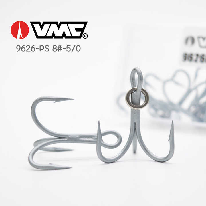 10pcs/box Saltwater Tuna Fishing Hook Three Hook 1# 2# 4# 6# 8#1/0 2/0 ...