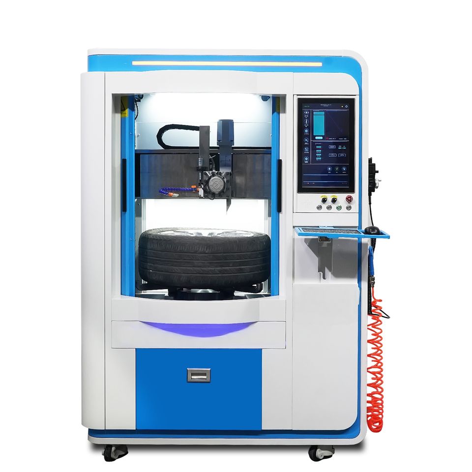 Lwr805vp Wheel Repair Lathe Cut & Rim Polishing Machine for Damaged ...
