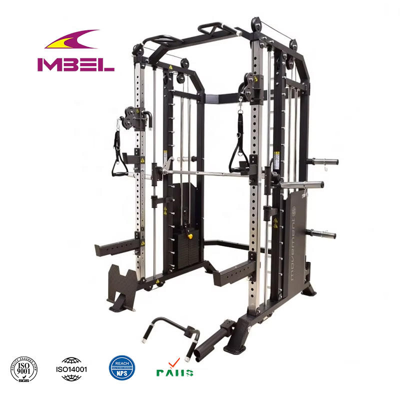 Commercial Smith Machine Trainer Deep Squat Frame Type Horizontal Push ...