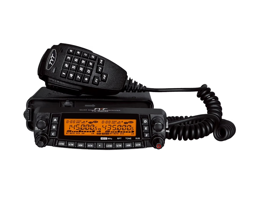 TYT TH-9800 Plus 50W Quad Band Walkie Talkie for Marine & Car