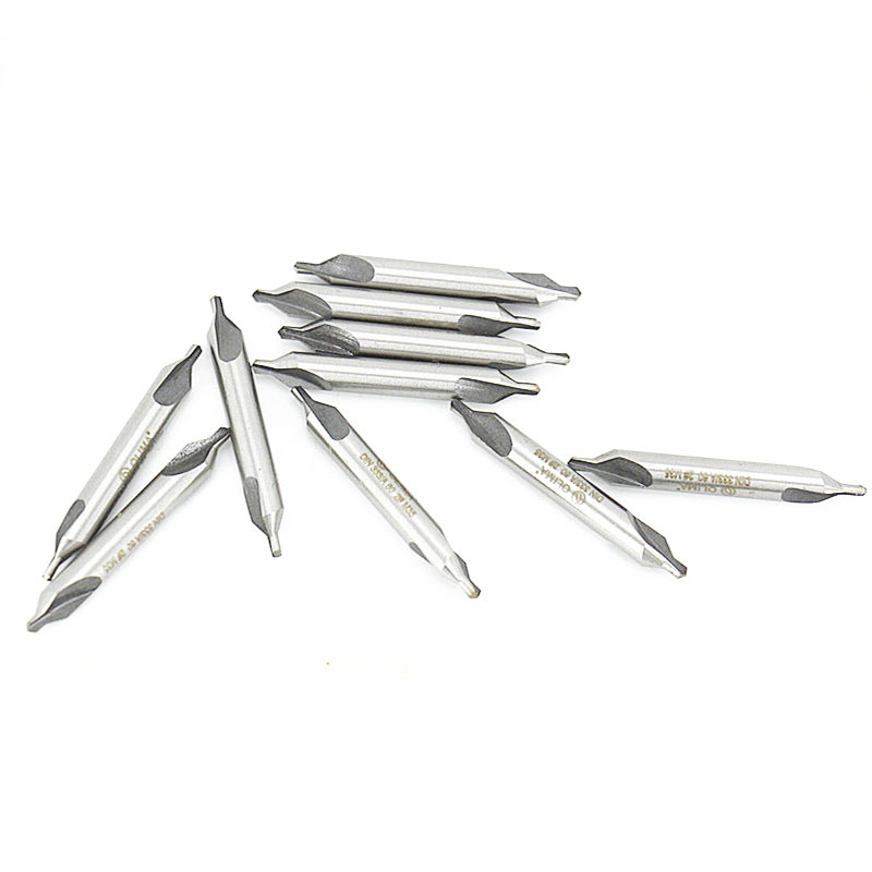 HSS Combination Center Bits Set DIN333 Type A 60 Degree HSS Metal ...