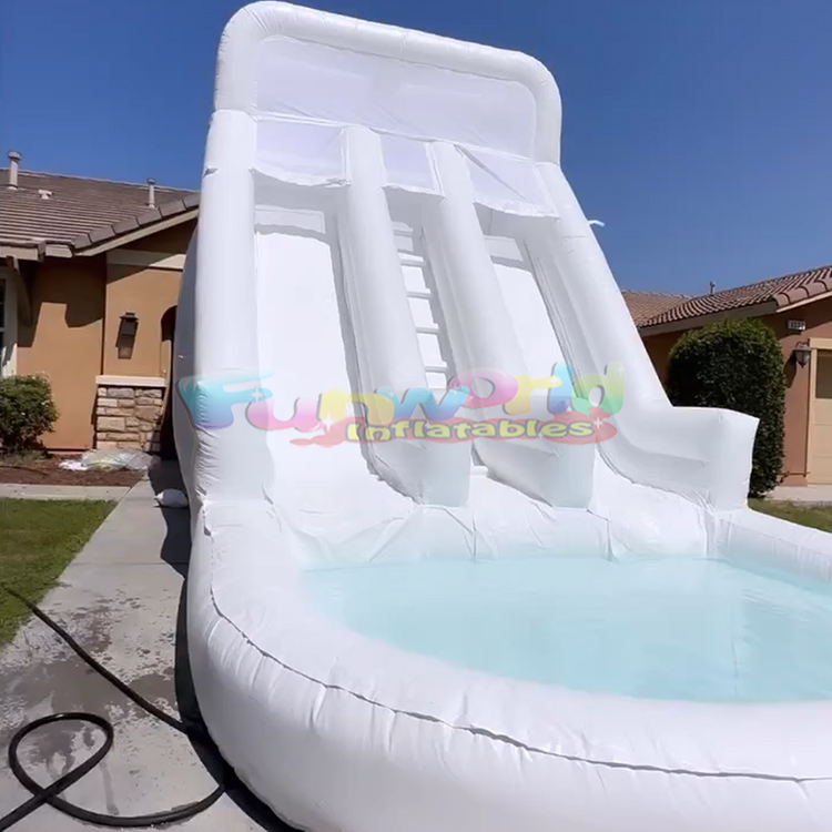How to Choose the Best Kids and Adult Water Slide White Curved Model