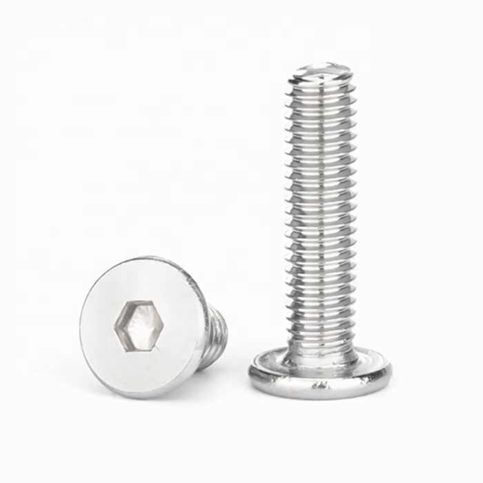SS Hex socket Allen Wafer Ultra Low Profile Thin Flat Head Machine Screws| Alibaba.com