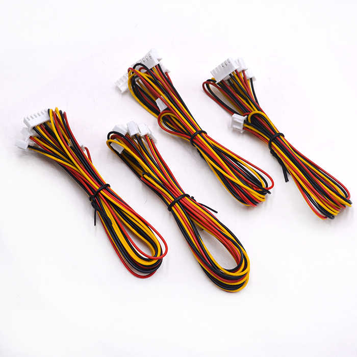Factory Custom JST XH2.5 3P 6P Wiring Harness UL1007 24AWG Colorful Wires XHP--3 XHP-6 Cable ...