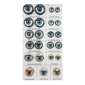 Doll Eyes - High Quality Safety Plastic & Glass Eyes for DIY Crafts