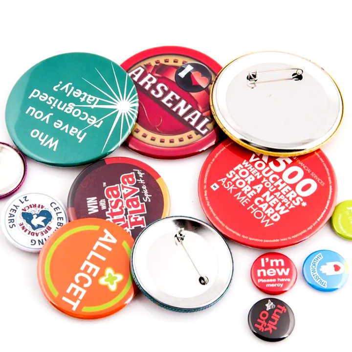 Wholesale Custom Button Badge Maker - 58mm Printed Design