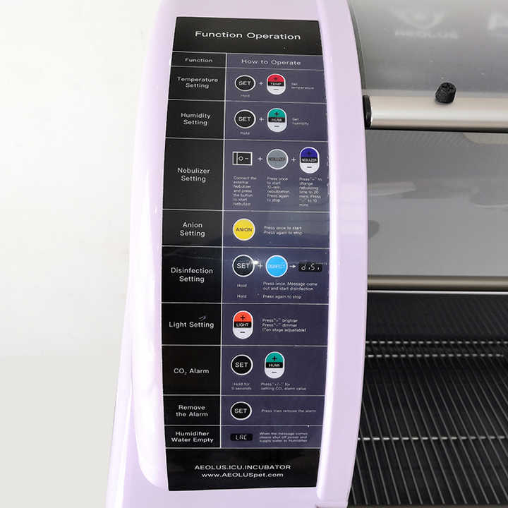 Pet Care Room Oxygen Box ICU Hospitalization Cage Constant Temperature ...
